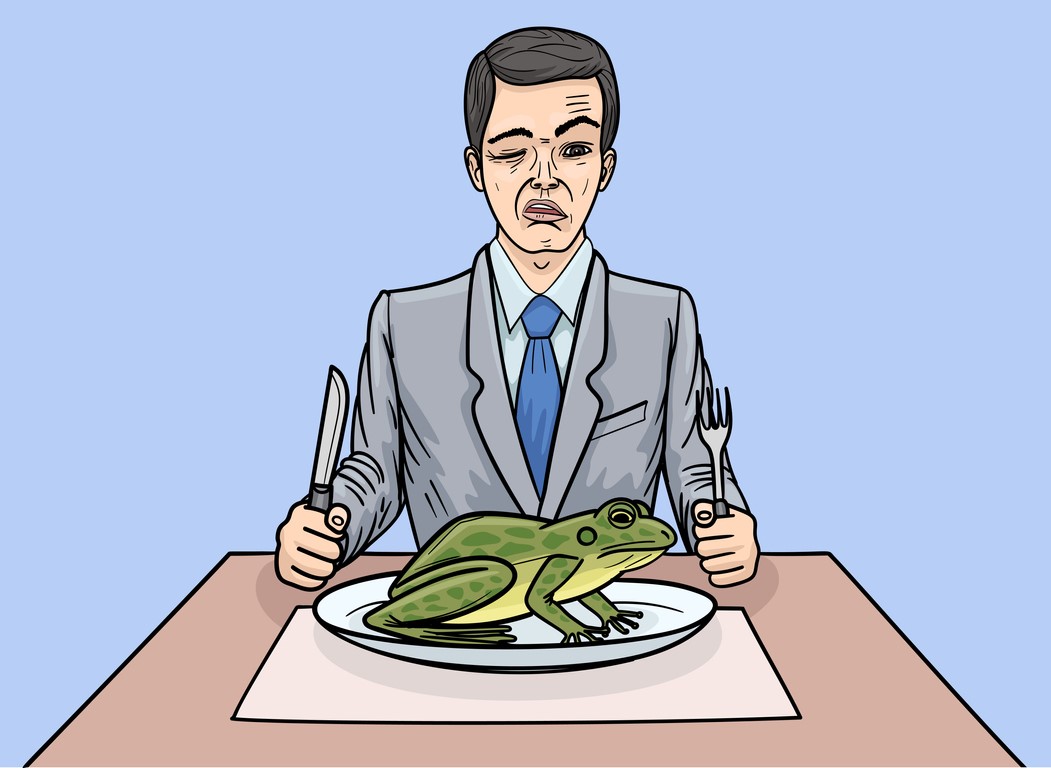 For those who don’t eat frogs… – Laura writes…